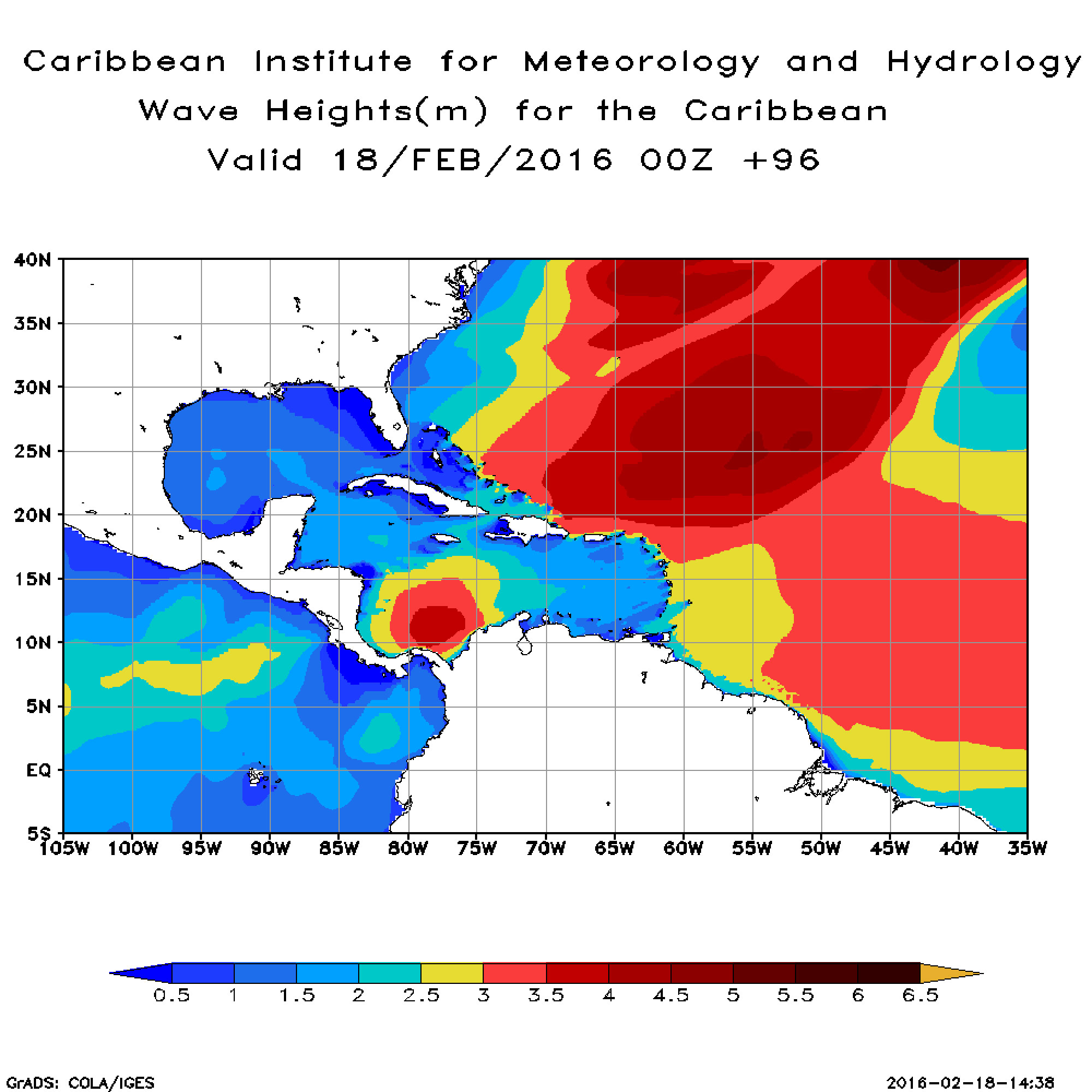 0000Z WaveWatch III Outputs – WaveWatch III