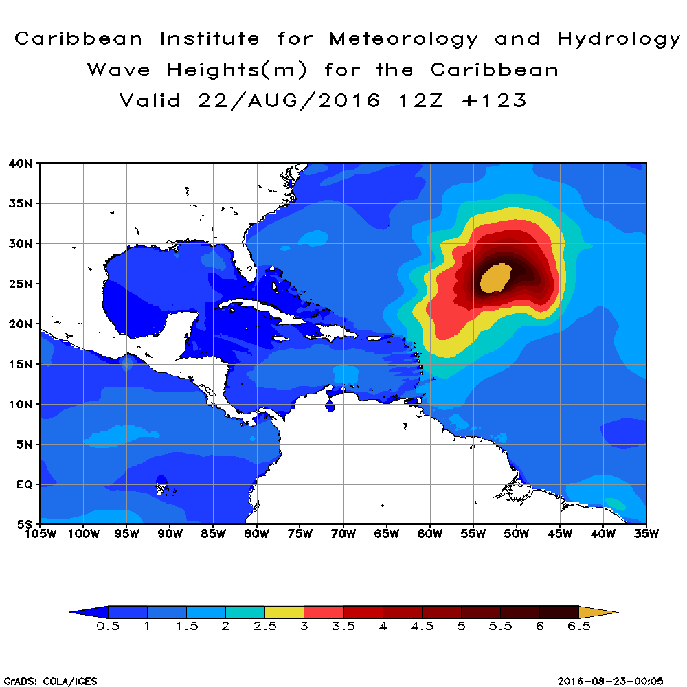 1200Z WaveWatch III Outputs – WaveWatch III